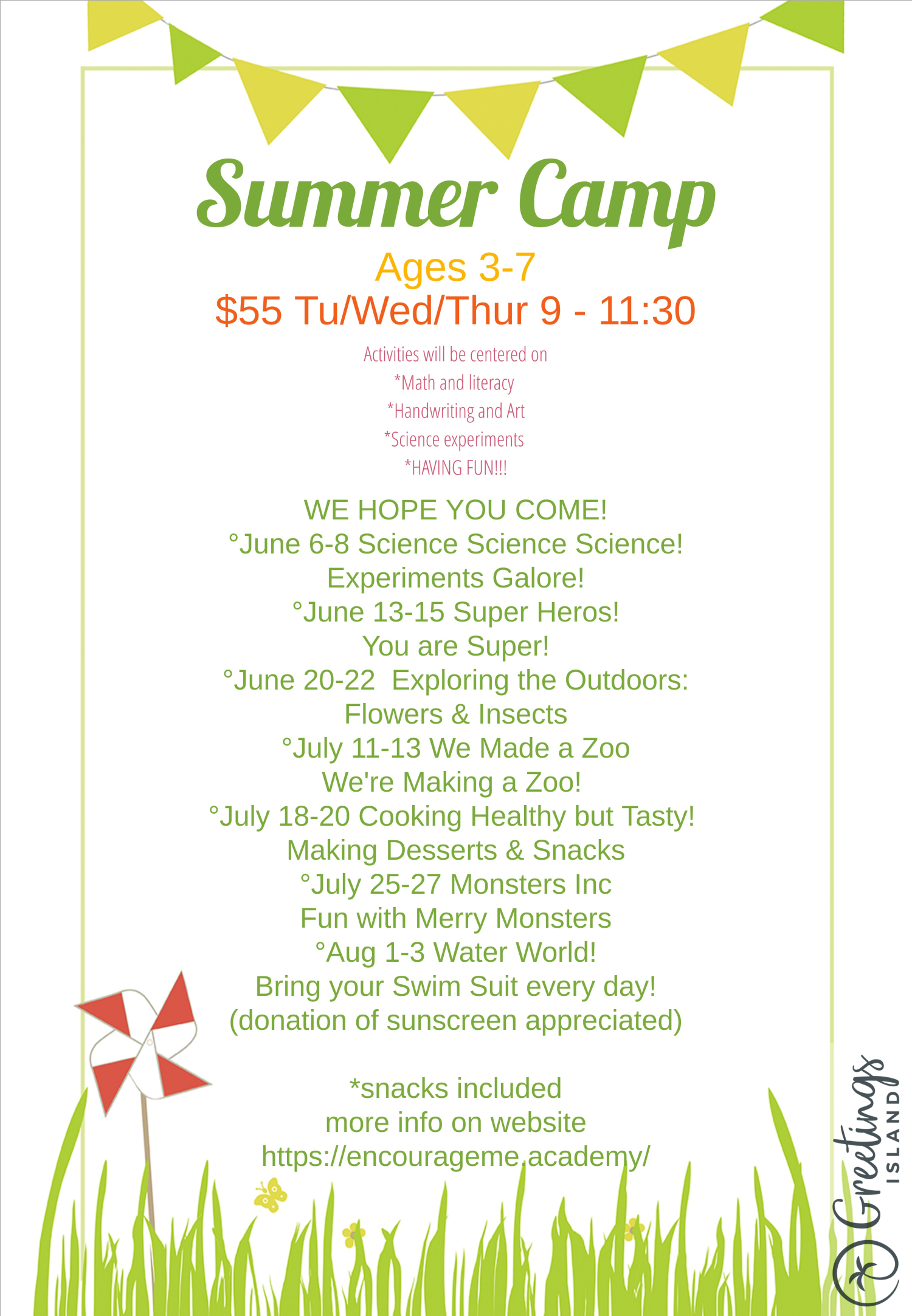 Encourage Me Preschool